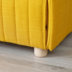 FRIDHULT Rozkládací pohovka, Skiftebo žlutá