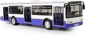 RAPPA 190665 Autobus který hlásí zastávky česky 28 cm modrá / od 3 let