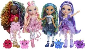 MGA Rainbow High Shimmers panenka Violet / Se třpytivým slizem / od 4