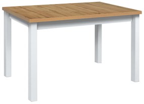Jídelní stůl  Argo 5 Zvolte barvu horní desky: Bílý (borovice andersen), Zvolte barvu nožek: Buk přirodní