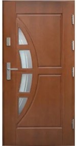 Archo - Venkovní vchodové dřevěné dveře Masivní D-57 105062
