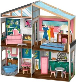 KidKraft DESIGNED BY ME™: Domeček pro panenky s příslušenstvím a magne