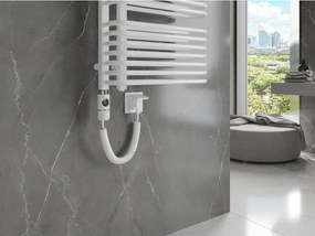 Mexen Amor, elektrické topné těleso 1200x600 mm + topná tyč 900 W, bílá, W120-1200-600-2900-20