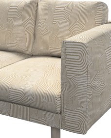 Potah na pohovku IKEA Norsborg 3-místná barva béžová látka pletený vzor, vzorované