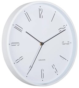 OnaDnes -20% Time for home Bílé nástěnné hodiny Grand 30 cm