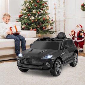 Costway Elektrické dětské auto Licencované elektrické vozidlo Aston Martin