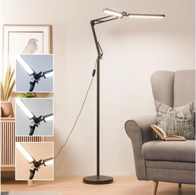 BRILAGI - LED Stm. flexibilní stojací lampa VARIO LED/14W/5V 157 cm černá