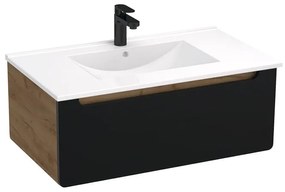 BPS-koupelny Koupelnová skříňka s keramickým umyvadlem Lukrecia B 80-1Z