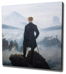 Obraz - reprodukce 45x45 cm Caspar David Friedrich – Wallity