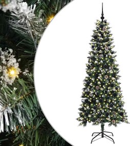 Umělý vánoční stromeček Zelená 180 cm PVC, plast a ocel 3395821