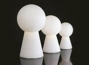 Stolní lampa Ideal Lux Birillo TL1 medium bianco 000251 bílá 22cm