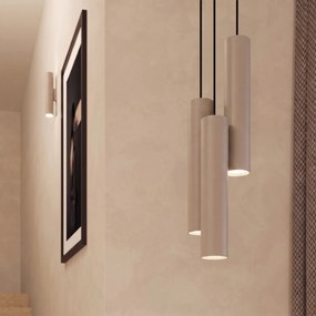 Sollux Lighting Závěsné svítidlo LAGOS 3L taupe