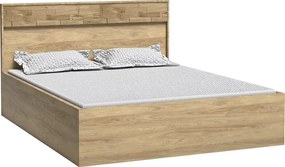 Casarredo - Komfort nábytek Postel s úlož. prostorem 160x200 PILETAS M-9 dub hickory