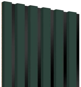 Nástěnný panel na HDF desce - lahvově zelená