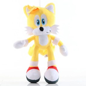 Plyšák Sonic ze seriálu Dobrodružství Ježka Sonica Motiv: 28 cm žlutá