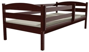 Dětská postel masiv 020 borovice masiv 80 x 200 cm ořech