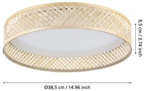Eglo 900464 - LED Stropní svítidlo LUPPINERIA LED/24W/230V