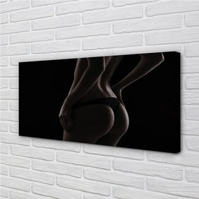 Obrazy na plátně ženské tělo 120x60 cm
