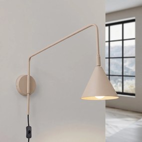 Sollux Lighting Nástěnné svítidlo NOX taupe