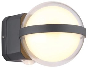 Globo 34157 - LED Venkovní nástěnné svítidlo ILLI LED/12W/230V IP54 černá