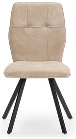 Béžové jídelní židle v sadě 4 ks Mery – Marckeric