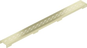 Mexen Flat M18 krytka žlabu 60 cm, zlatá matná, 1A23060