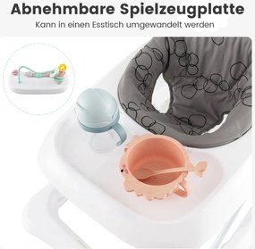 Costway 3 skládací v 1 dětské chodítko s nastavitelnou výškou