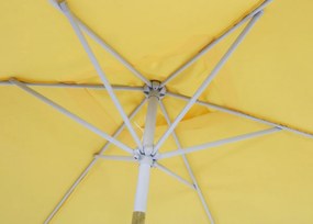 Slunečník N23 2x3m polyester/hliník - žlutá