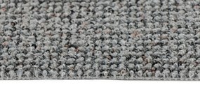 BALTA Metrážový koberec RE-TWEED 39 tmavě šedý BARVA: Šedá, ŠÍŘKA: 4 m, DRUH: smyčka