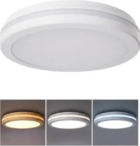 Solight Gari bílá / LED osvětlení / 26W / 2340lm / 3CCT / IP65 / 30cm