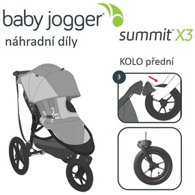 Baby Jogger BabyJogger KOLO přední SUMMIT X3