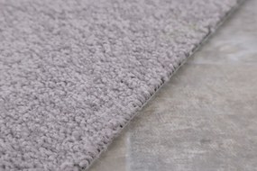 Vopi, Metrážový koberec Eton šedý 73 - neúčtujeme odřezky z role, na míru, šíře 2m,3m,4m, šedá, filc, ložnice