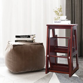 Costway Chair Ladder Žebřík Chair Stool Žebřík Stupeň Chair Stupeň skládací