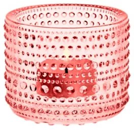 Svícen Kastehelmi Salmon Pink Iittala