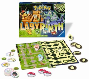 Ravensburger Labyrinth Pokémon Noční edice