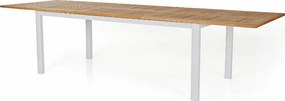 Brafab Záhradný stôl 224-304cm LYON - Biela