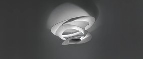 Artemide 1255110A Pirce mini soffitto LED, bílé designové stropní svítidlo, 44W LED 3000K, prům.69cm