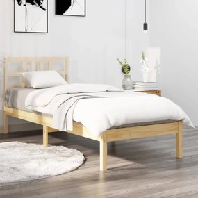 Rám postele masivní dřevo 90 x 200 cm,  3105390 HangarStore.cz