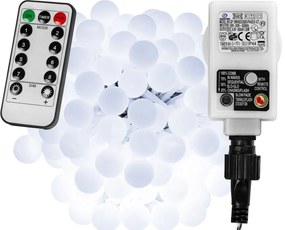VOLTRONIC® 67317 Párty osvětlení - 20 m, 200 LED diod, studeně bílé + ovladač