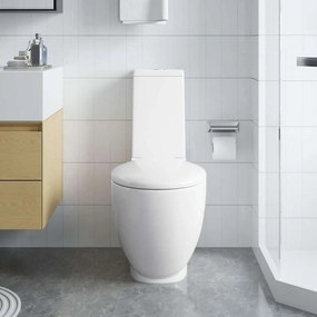 Keramické WC kulaté spodní odpad bílé 3059888