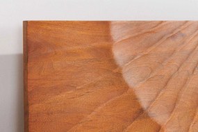 Designová postel Shayla 180 x 200 cm hnědé mango