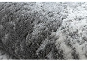 Dywany Luszczow Kusový koberec TULS střapce 51211 Geometrický antracit Rozměr koberce: 80 x 150 cm