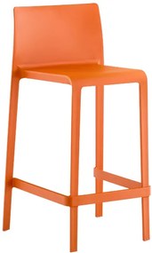 PEDRALI - Nízká barová židle VOLT 677 DS - oranžová