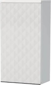 Koupelnová skříňka nízká SAT Cube Way 32,5x63x20 cm bílá mat CUBE3DH321DLBP