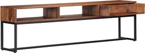 TV stolek 160 x 30 x 45 cm masivní akáciové dřevo 247466