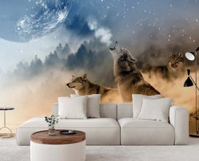 Gario Fototapeta Vytí vlků Materiál: Vliesová, Rozměry: 200 x 140 cm