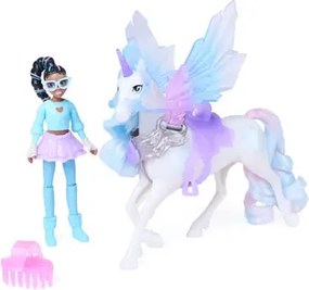 SPIN MASTER Unicorn Academy herní set jednorožec Glacier a Layla / roz