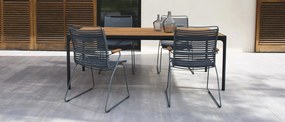 Houe Denmark - Židle CLICK s područkami vyšší, tmavě modrá