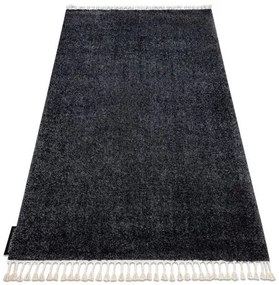 koberec BERBER 9000 šedý střapce, Maroko, Shaggy velikost 200x290 cm | krásné koberce cz