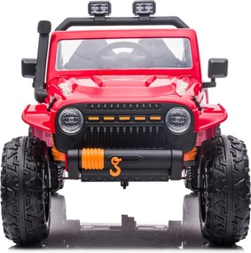 Ramiz Auto Jeep Monster červené